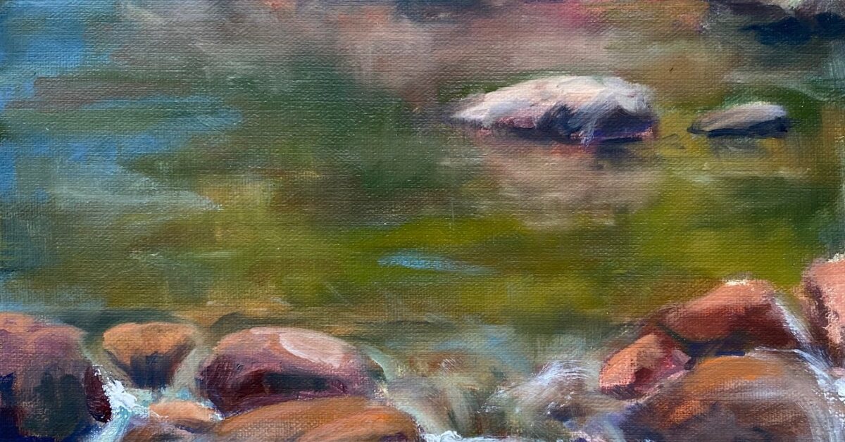 Christine Springer Boulder Creek | The Glass Tipi Gallery